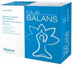 Pluspharma Multibalans 30 Kaps - Opinie i ceny na Ceneo.pl