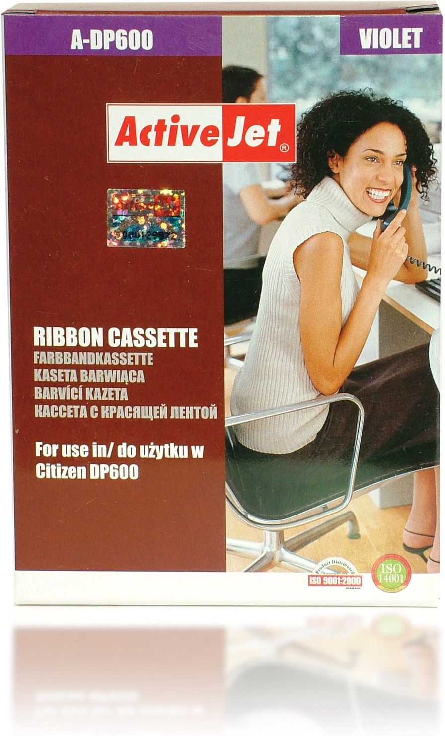 Taśma barwiąca ActiveJet A-DP600 (taśma do Citizen DP600) - Ceny i ...