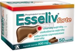 Esseliv Forte 300 Mg 30 Kaps. - Opinie i ceny na Ceneo.pl