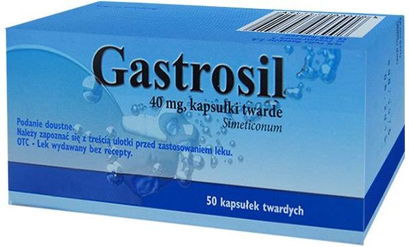 Gastrosil 40mg 50 kapsułek - Opinie i ceny na Ceneo.pl