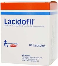 Lacidofil 60 kaps - Opinie i ceny na Ceneo.pl