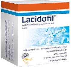 Lacidofil 60 kapsułek - Opinie i ceny na Ceneo.pl
