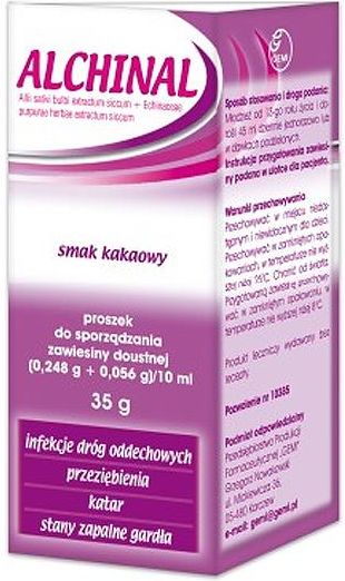 Alchinal proszek do sporządzenia zawiesiny 35g - Opinie i ceny na Ceneo.pl