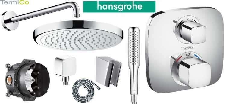 Zestaw prysznicowy Hansgrohe Metropol S + Fixfit + Raindance Air 240 ...