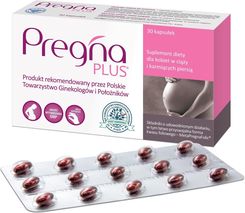 Pregna PLUS 30 Kapsułek - Opinie i ceny na Ceneo.pl
