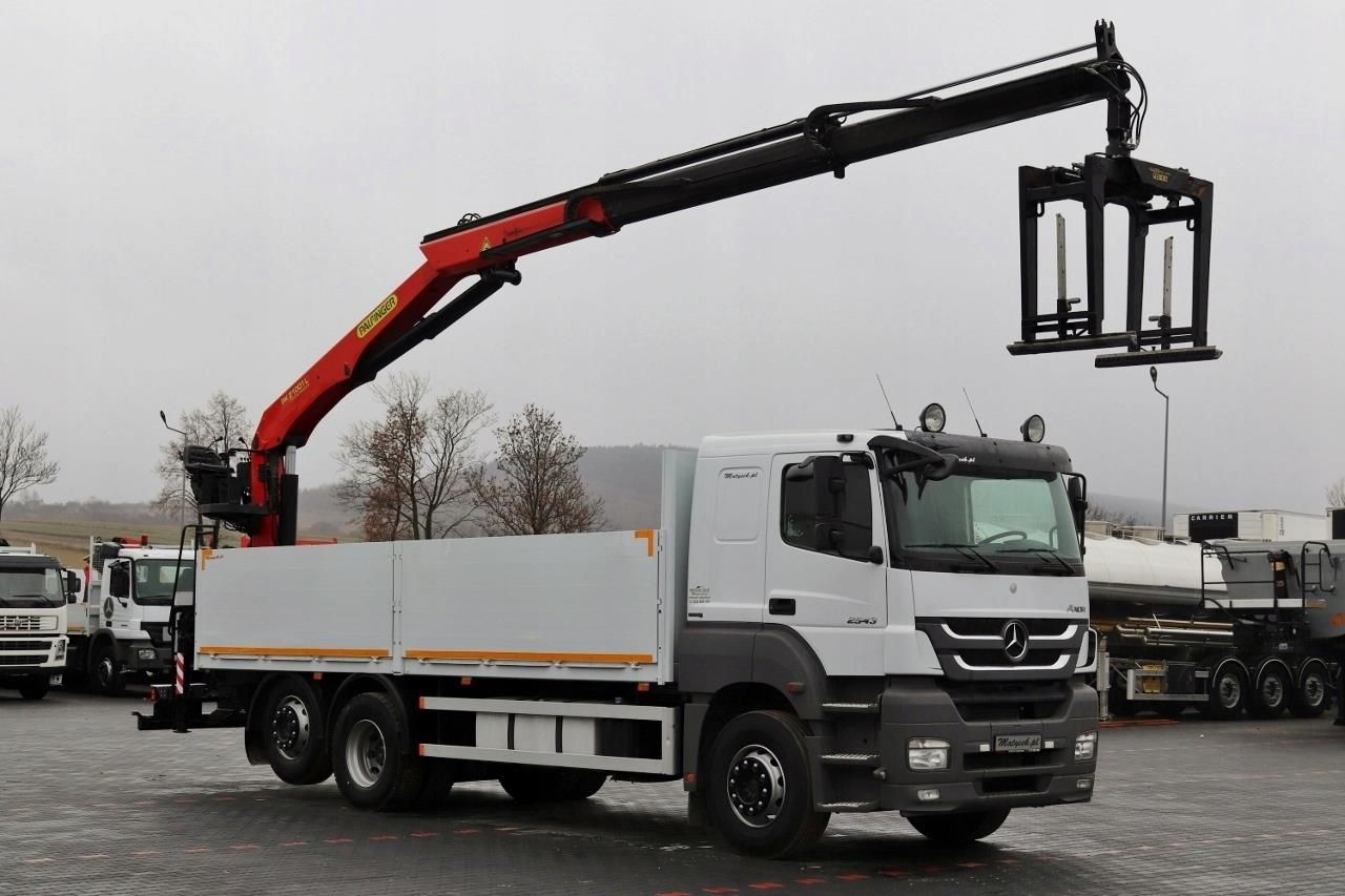 MERCEDES AXOR 2543/ 6X2 / HDS PALFINGER PK21001L / - Opinie i ceny na ...