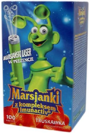 Marsjanki X 100 Truskawkowe - Opinie i ceny na Ceneo.pl