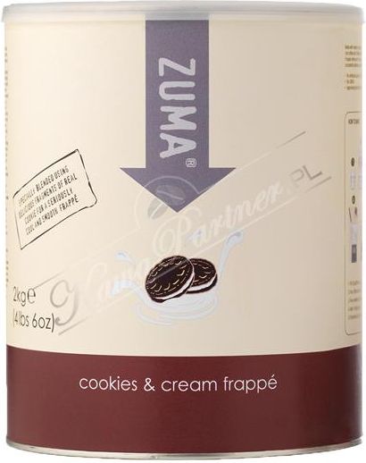 Zuma Cookies And Cream Frappe Baza 2Kg - Ceny i opinie - Ceneo.pl