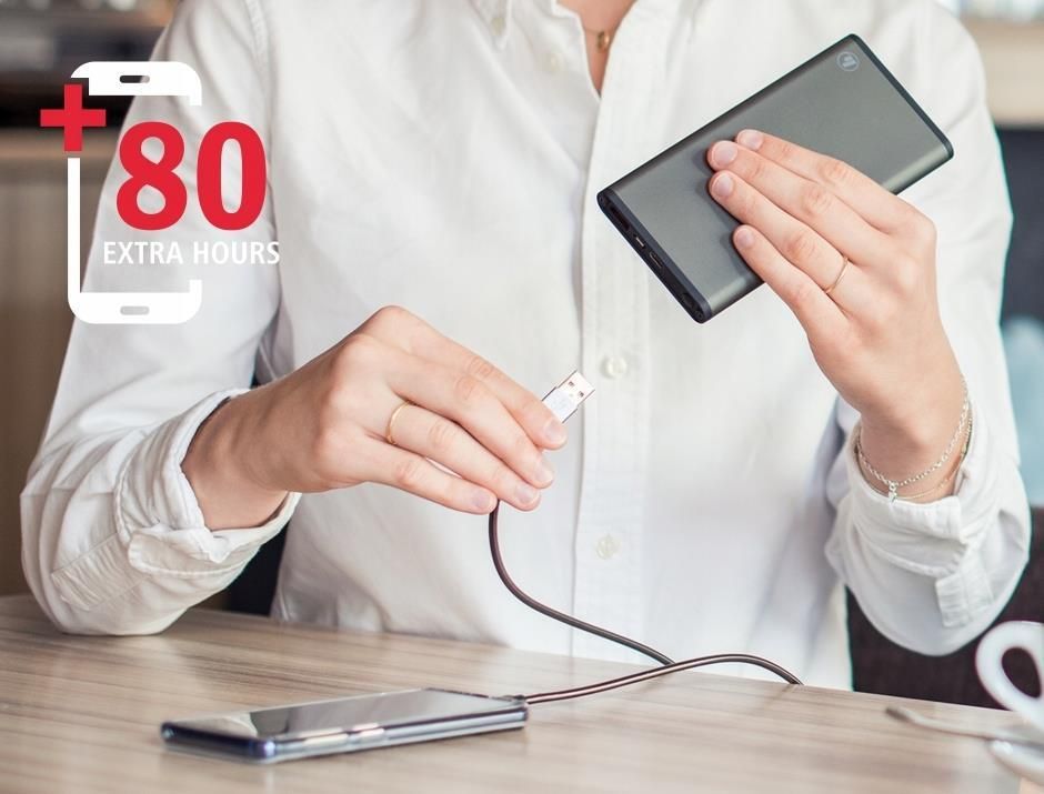 Powerbank Hama PD-12S 12000mAh szaro-czarny (183353) - Opinie i ceny na ...
