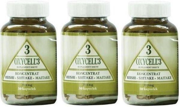 Preparat medycyny naturalnej Oxycell 3 Trójpak 300mg 3x150 kaps ...