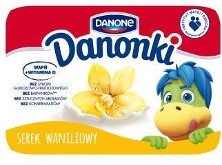 Danone Danonki Serek Waniliowy 115G - Ceny i opinie - Ceneo.pl