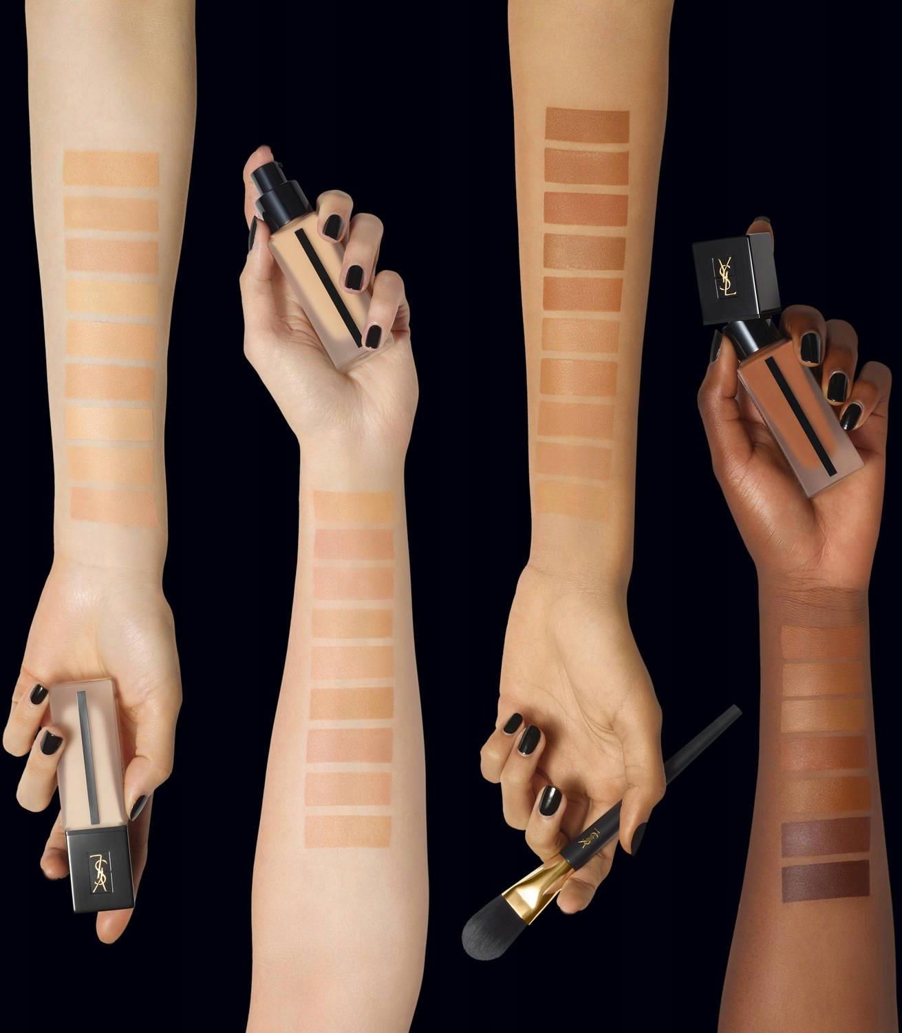 Yves Saint Laurent Encre De Peau All Hours podkład do twarzy BR10 Cool Porcelain SPF 20 25ml ...