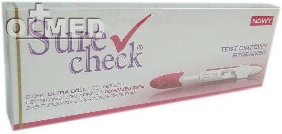 Regulatory Pharma Test ciążowy Sure check - 1 sztuka 101480112992 ...