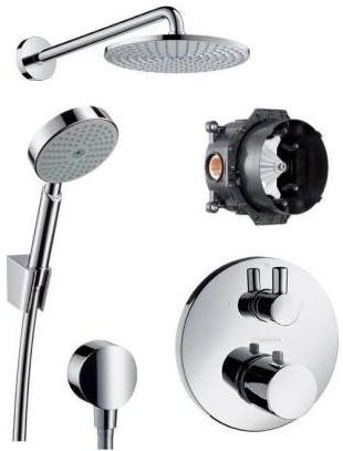 Zestaw prysznicowy Hansgrohe Raindance 27474000+01800180+15721000 ...