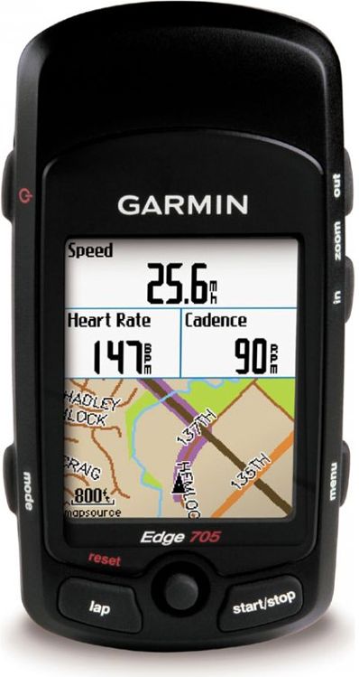 Nawigacja turystyczna GARMIN EDGE 705 HR (010-00555-21) - Opinie i ceny ...