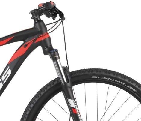 Kross Level 1.0 czarny czerwony biały mat 29 2019 - Rowery Górskie ...