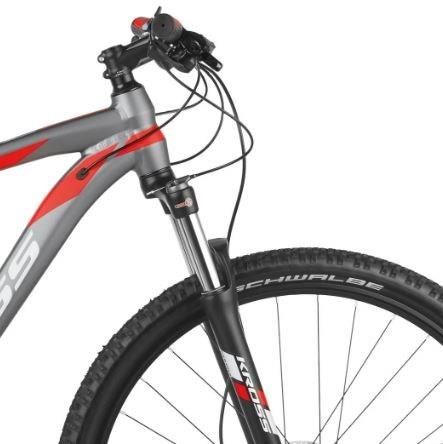 Kross Level 2.0 grafitowy czerwony srebrny mat 29 2019 - Rowery Górskie ...