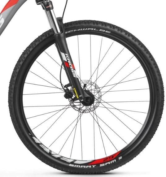 Kross Level 2.0 grafitowy czerwony srebrny mat 29 2019 - Rowery Górskie ...