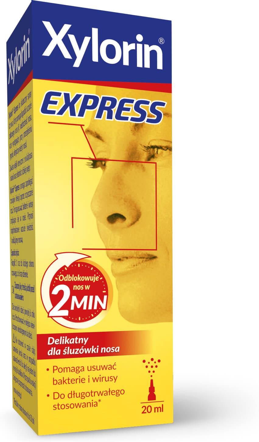 Xylorin Express Spray Do Nosa 20Ml - Opinie i ceny na Ceneo.pl