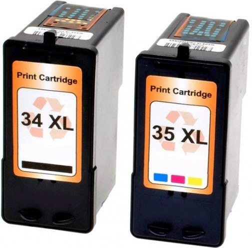 Tusz Print.ink Komplet tuszy do Lexmark P4330 X5470 Z800 34XL + 35XL TD ...