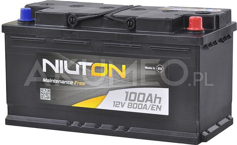Niuton Nt100P800 12V 100Ah 800A Prawy+ - Opinie i ceny na Ceneo.pl