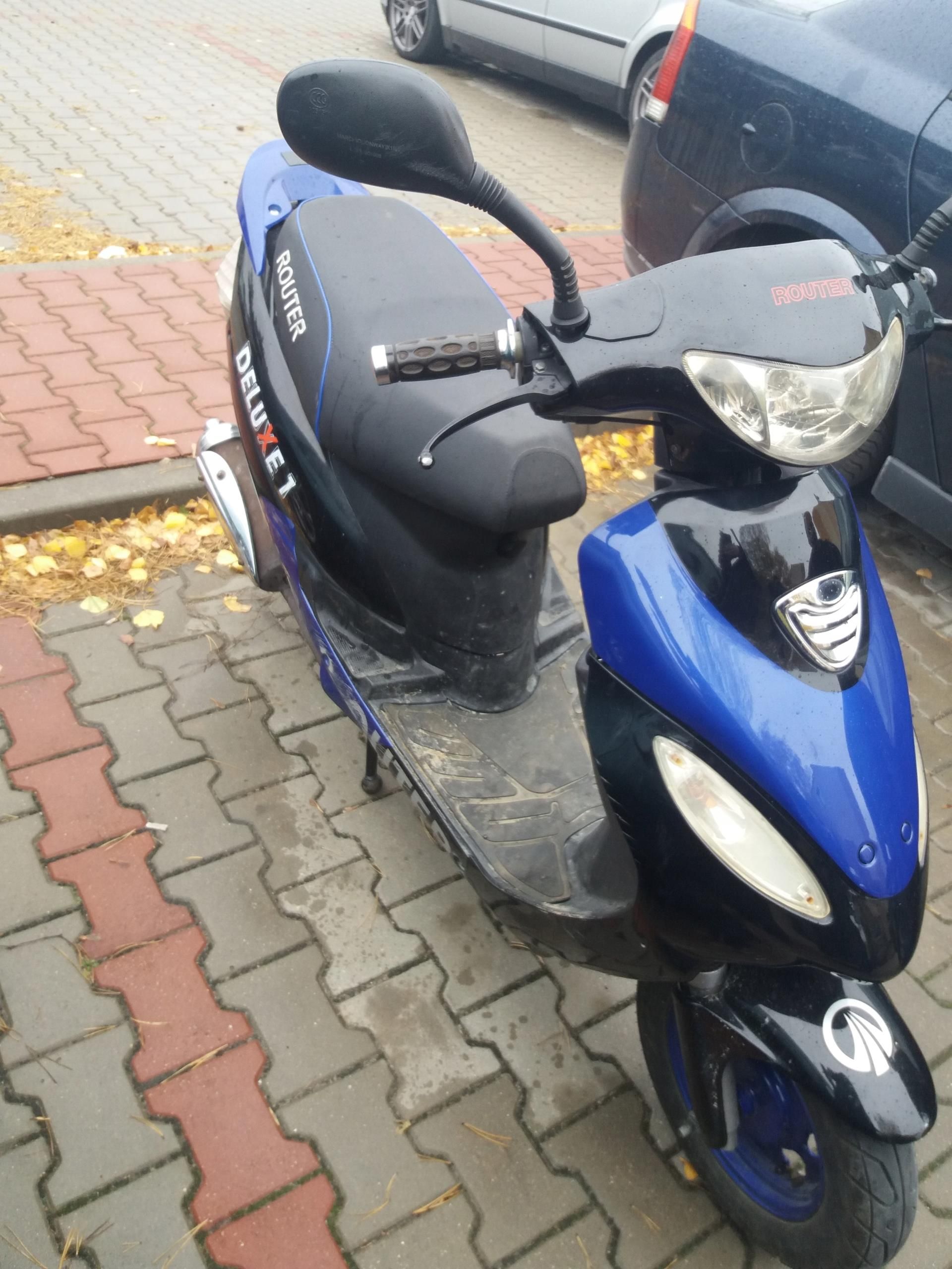 Romet motors gy02 50cm deluxe 1 - Opinie i ceny na Ceneo.pl