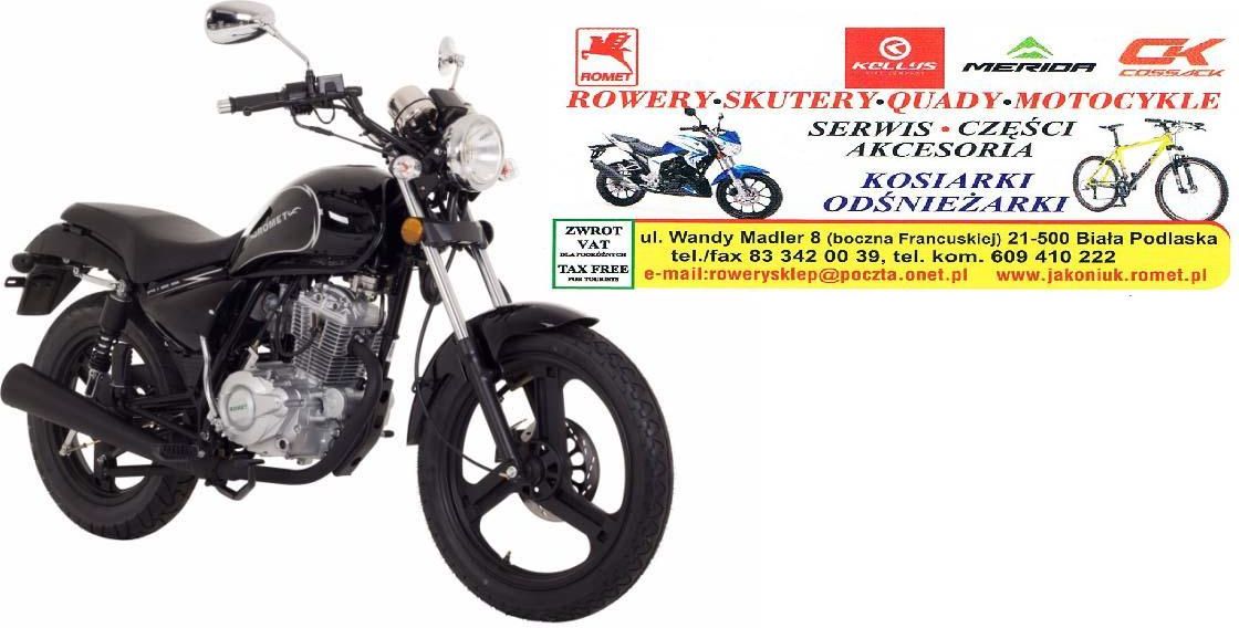 Motocykl ROMET SOFT CHOPPER 125 kat B RATY - Opinie i ceny na Ceneo.pl