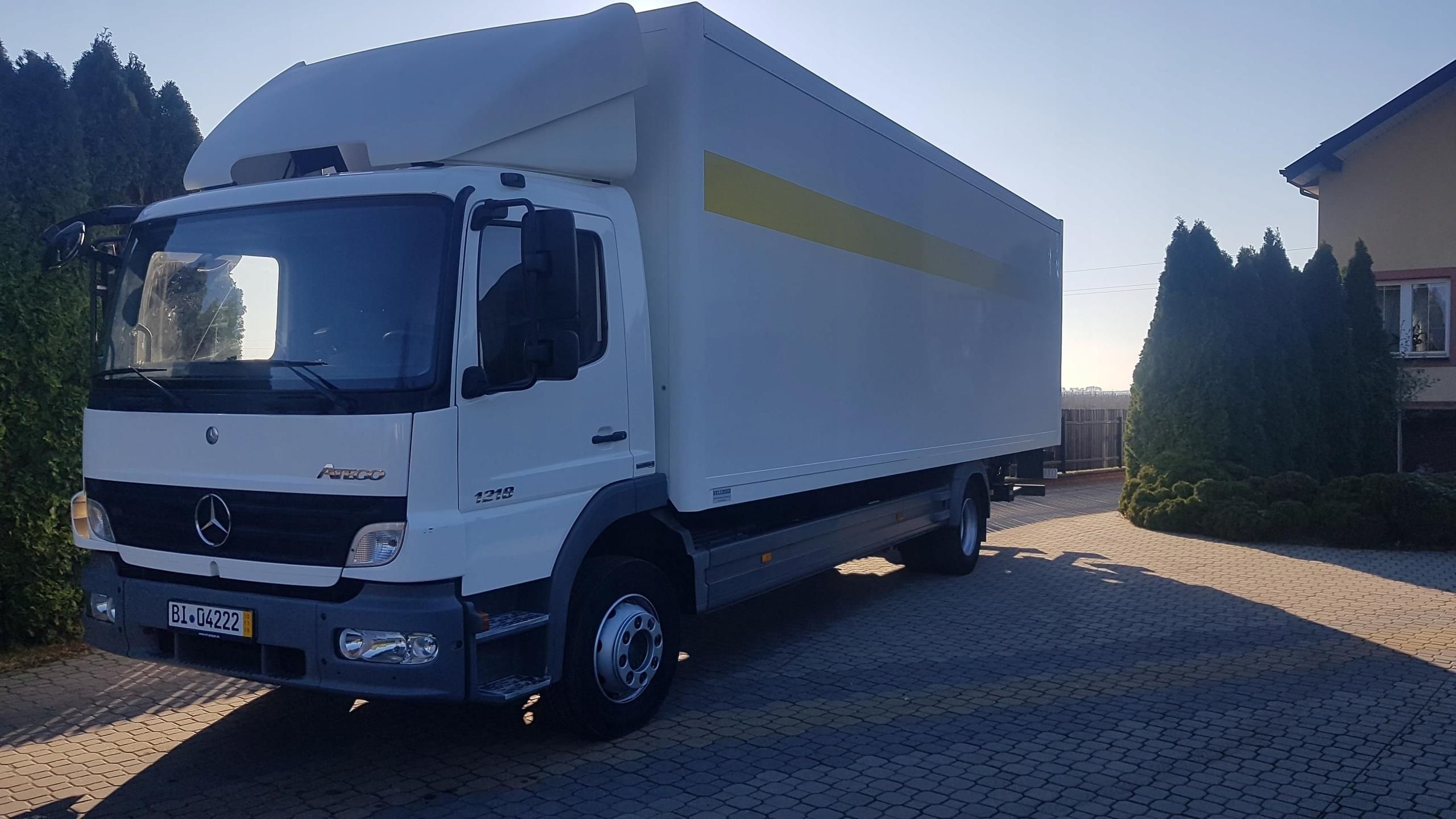 MERCEDES ATEGO 1218 20 EUROPALET - Opinie i ceny na Ceneo.pl