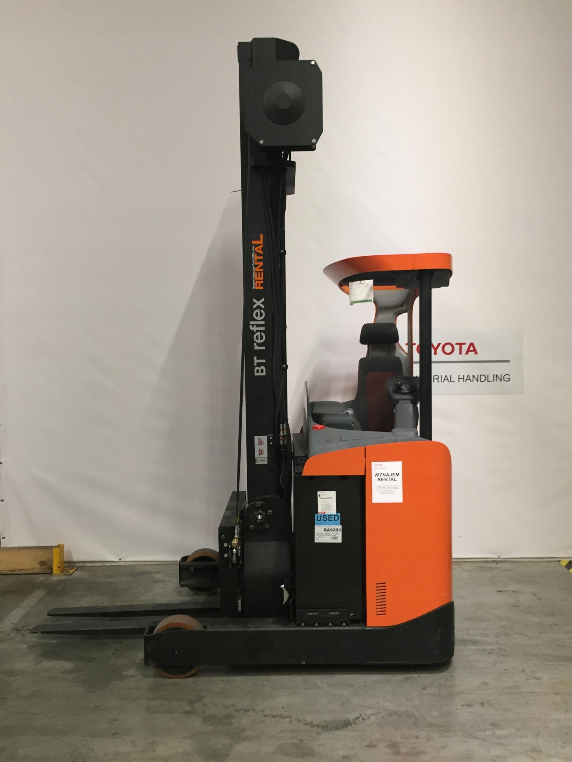 TOYOTA wózek RRE140, Triplex 8000 mm, badanie UDT - Opinie i ceny na ...