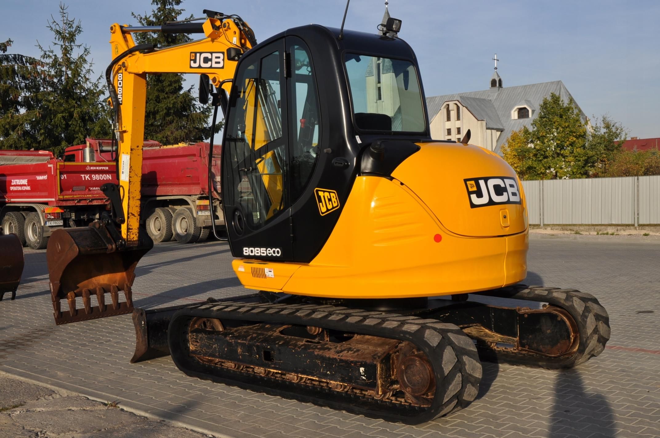 MINIKOPARKA JCB 8085 ZTS 8080 85Z 2014R. CAT - Opinie i ceny na Ceneo.pl