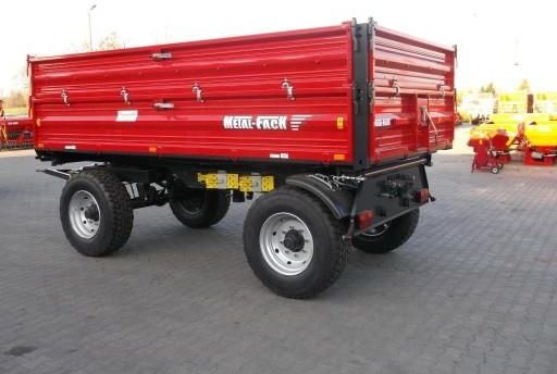 PRZYCZEPA ROLNICZA METAL-FACH 10TON T711/2 OD RĘKI - Opinie i ceny na Ceneo.pl