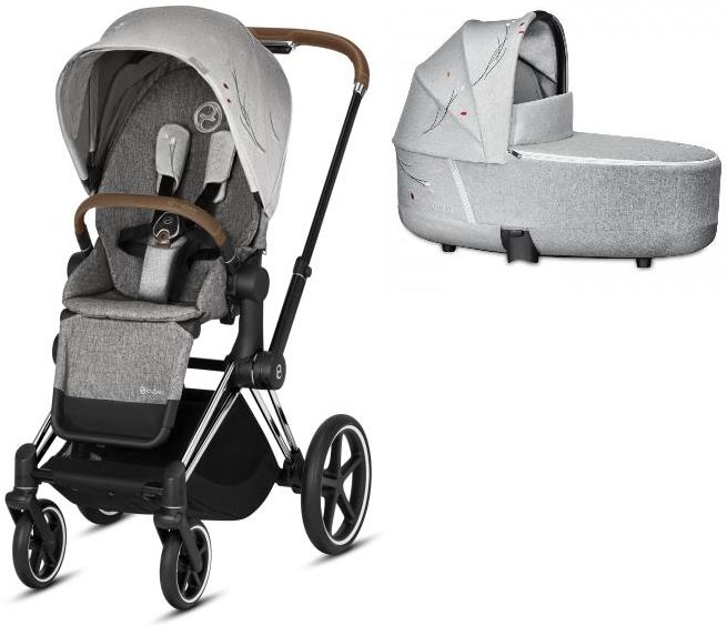Wózek Cybex Priam 2.0 Lux Koi Crystalized Fashion Collection Głęboko ...