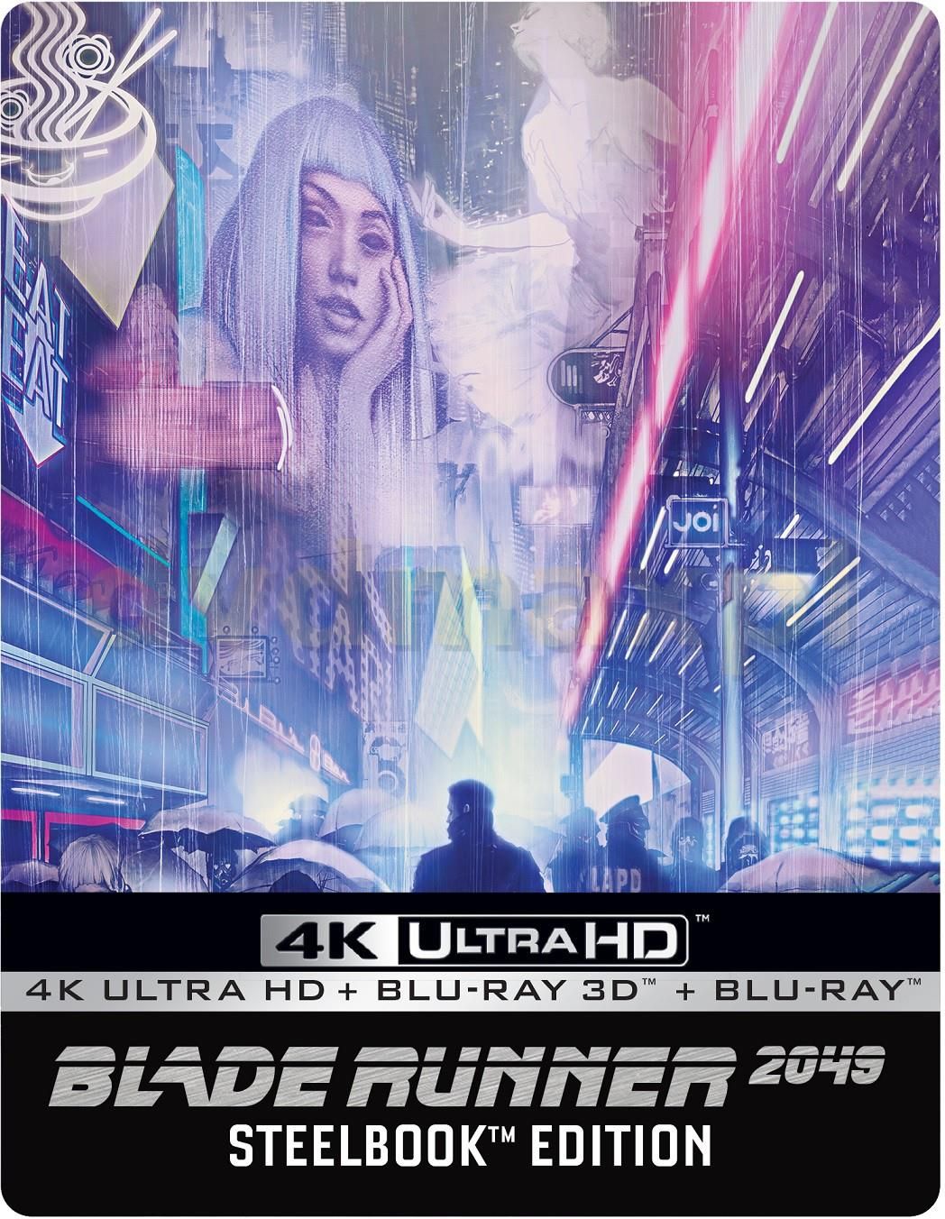 Film Blu-ray Blade Runner 2049 (steelbook) [Blu-Ray 4K]+[Blu-Ray 3D ...