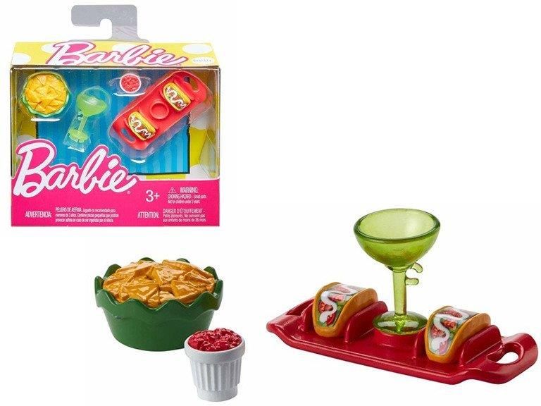 Barbie akcesoria dla lalek - zestaw Taco Party FJD56 FHY66 - Ceny i ...