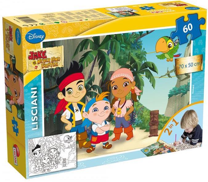 Lisciani Giochi Disney dwustronne Maxi 60el. Jake 30446584 - Ceny i ...