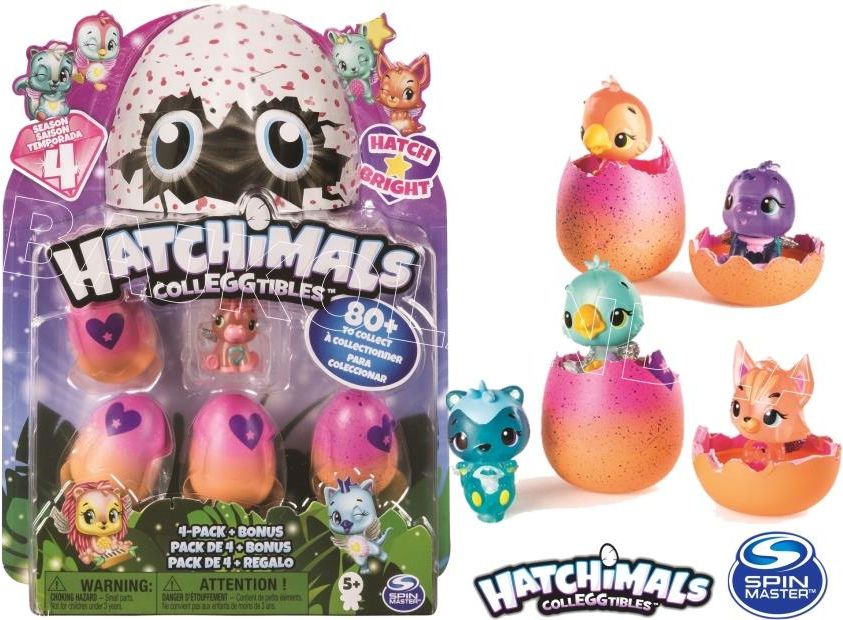 Spin Master Hatchimals 4-Pak Cztery Jajka + Bonus 6043960 - Ceny i ...