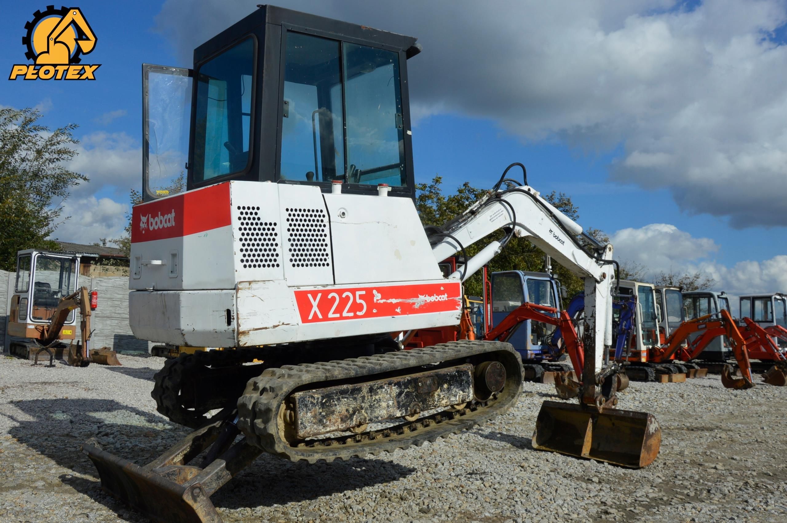 Mini koparka BOBCAT X225 2ŁYŻKI BRUTTO 2500KG. !! - Opinie i ceny na ...