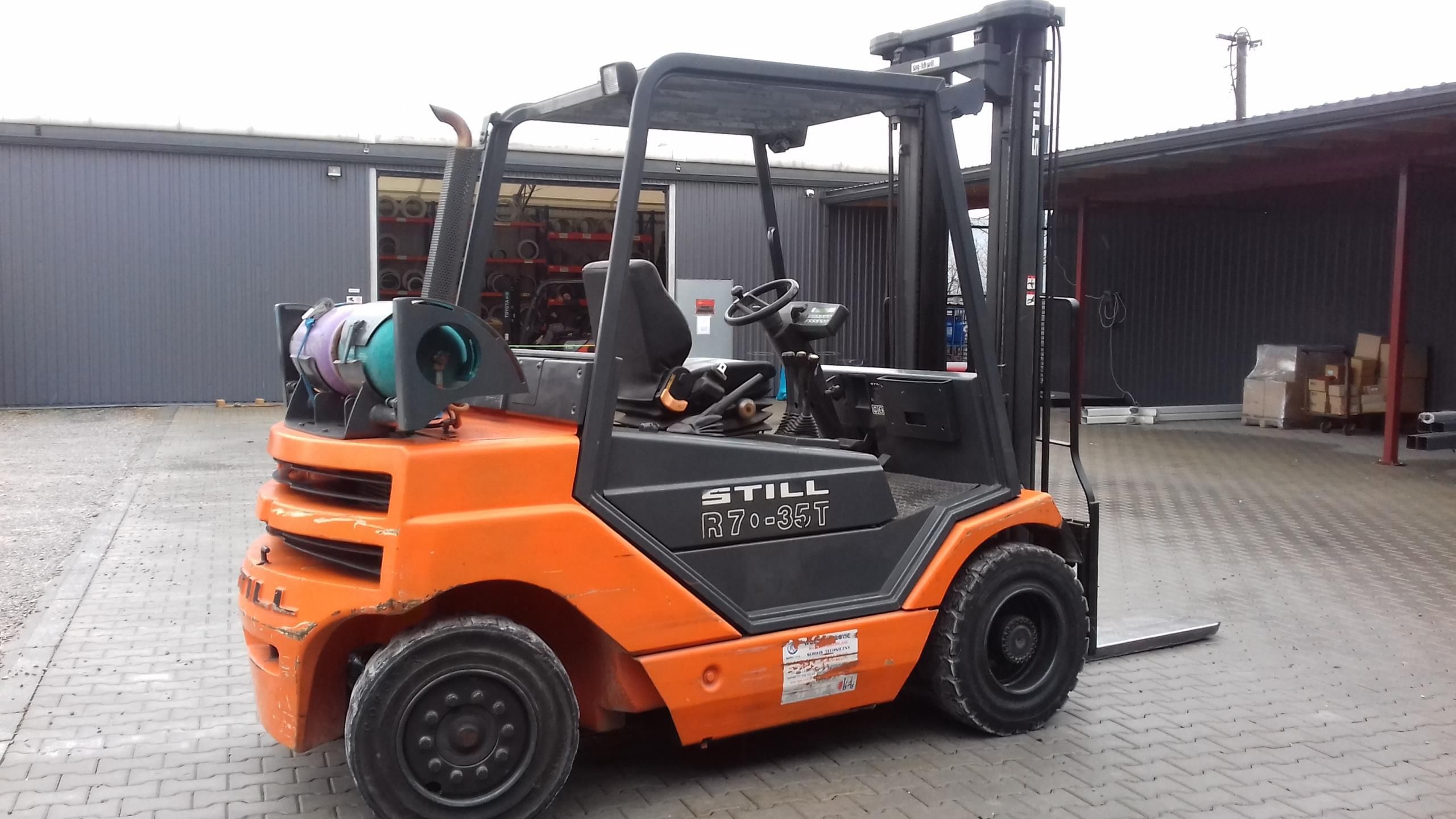 Wózek widłowy STILL R70-35 T spalinowy LPG 3,5T - Opinie i ceny na Ceneo.pl