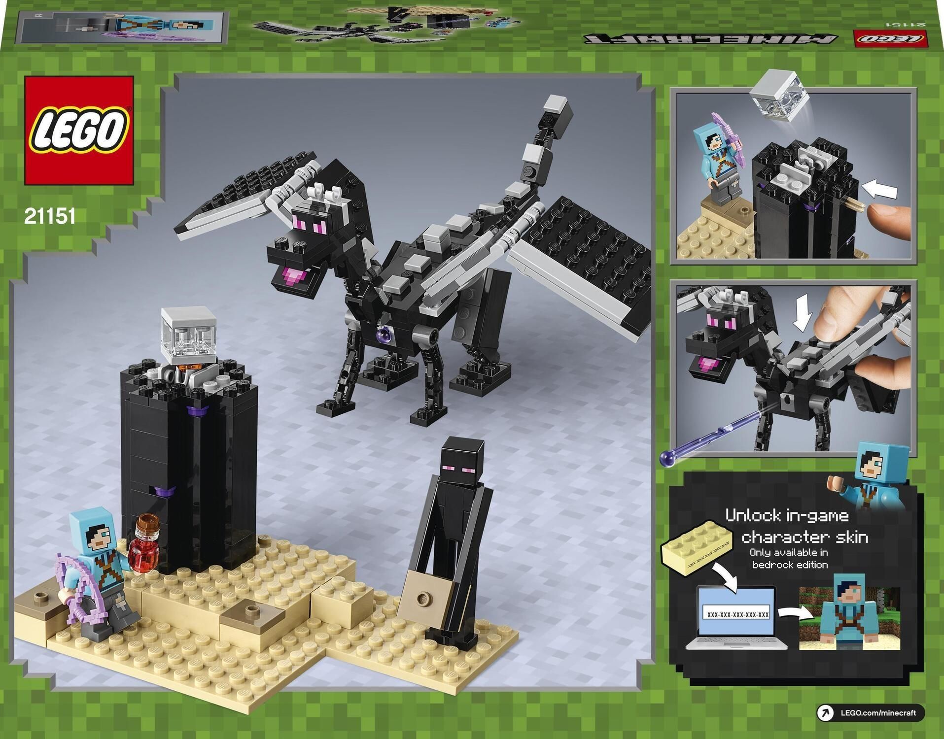 LEGO Minecraft 21151 Walka w Kresie - Ceny i opinie - Ceneo.pl
