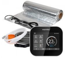 Ogrzewanie podłogowe Warmtec Mata Grzewcza Pod Panele Panel Exclusive Al-80/Its Czarny 8M2 ...
