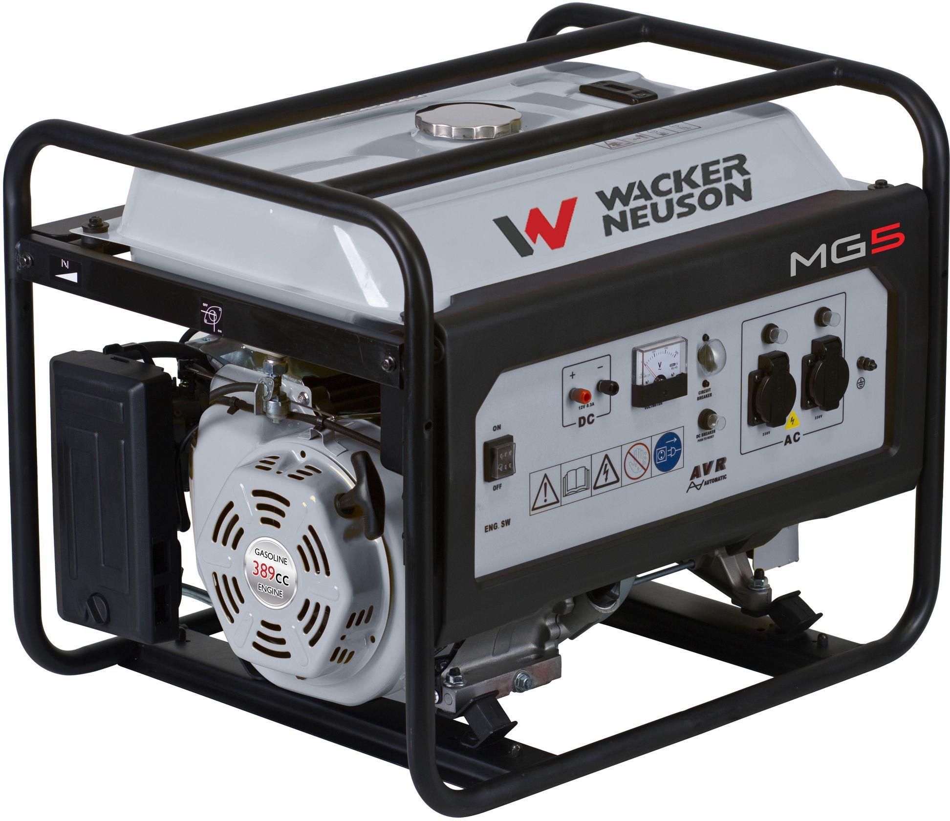 Generator prądu Wacker Neuson Generator Prądotwórczy M Series Mg5 ...