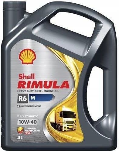 Olej silnikowy Shell Rimula R6 M 10W-40 Cf E7 E4 10W40 4L ...