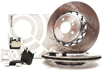 Klocki hamulcowe Oe Tarcze Klocki Tył Bmw M2 F87 370Mm 34212284811 ...