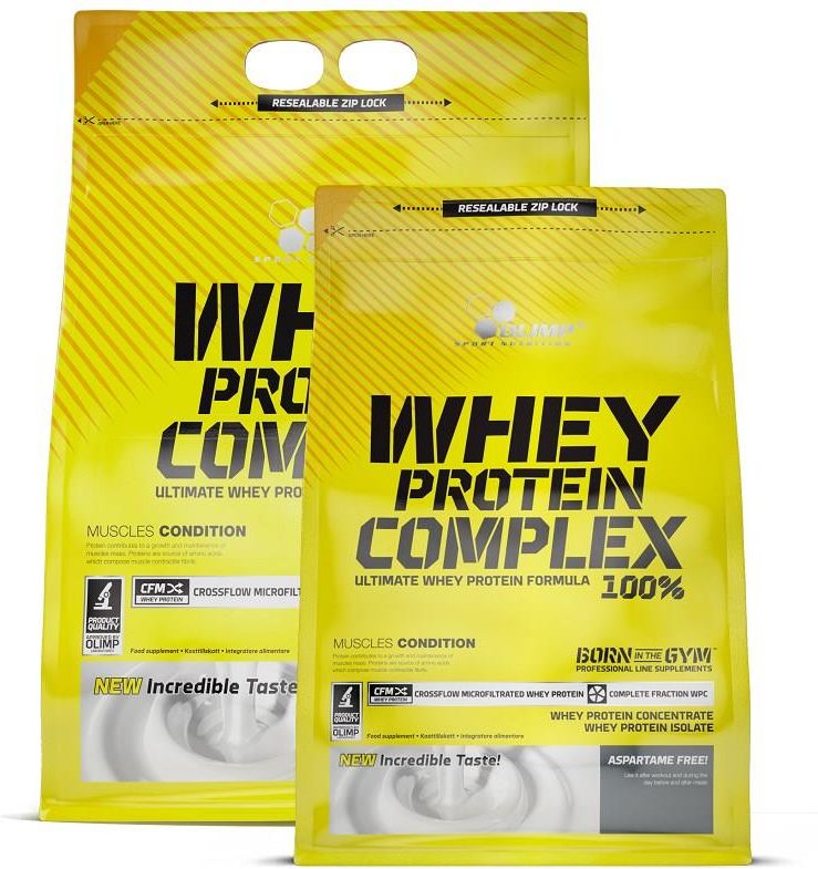 Odżywka białkowa Olimp Whey Protein Complex 100% 2270g + 600g - Ceny i ...