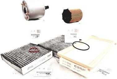 Oe Psa Zestaw Filtrów Citroen C3 Ii 1.4 Hdi 68Km 1109Ay 9809721080 ...
