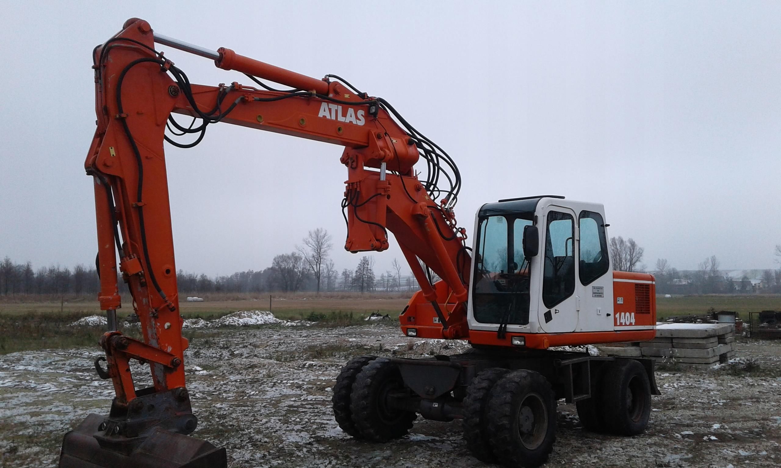 Koparka kołowa Atlas 1404 stan bardzo dobry JCB - Opinie i ceny na Ceneo.pl