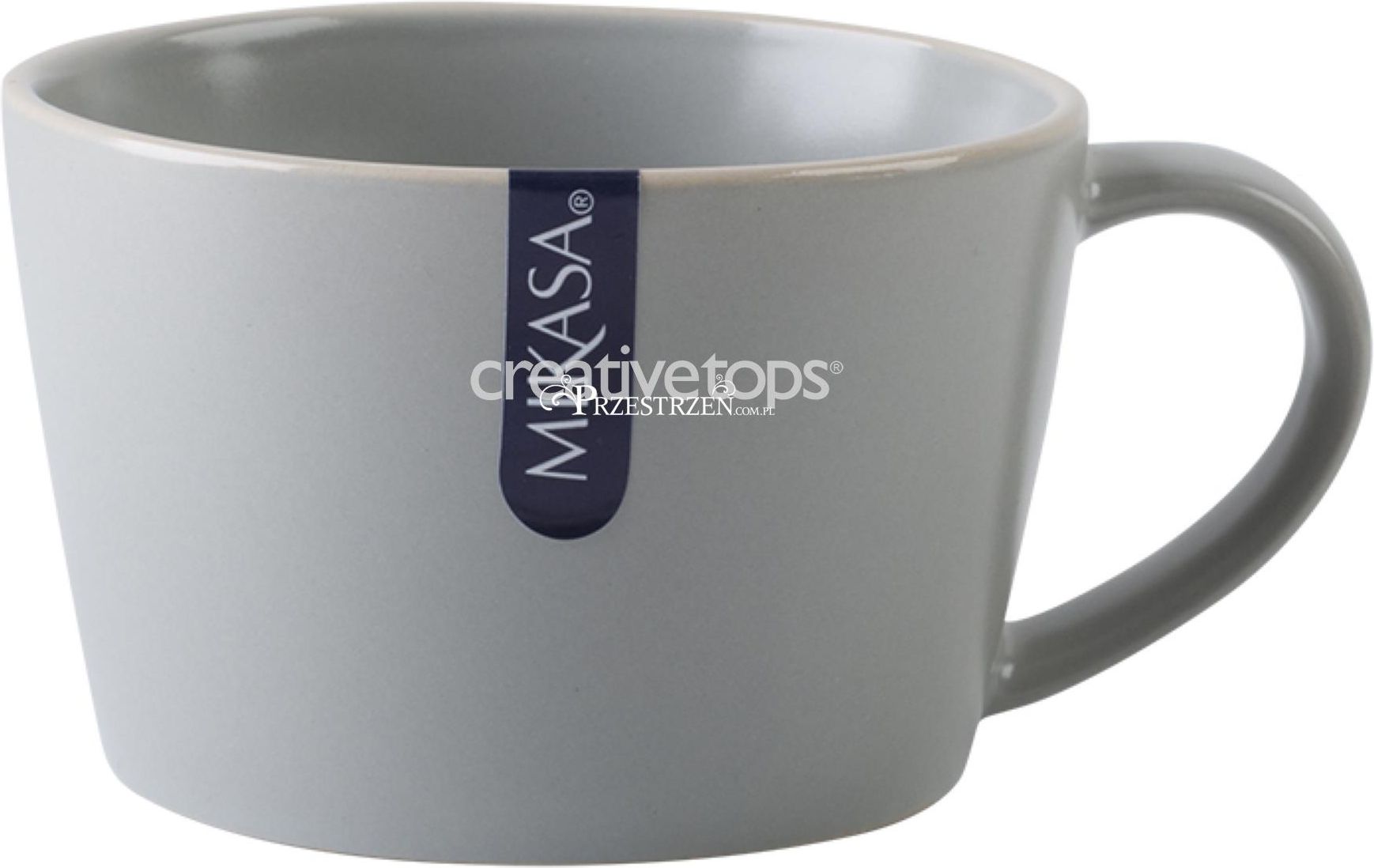 Creative Tops Kubek Ceramiczny Mikasa Gourmet Basics Grey (5179101 ...