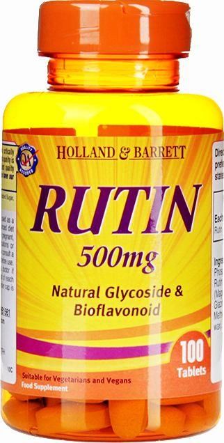 Holland Barrett Rutyna 500 Mg 100 Tabletek - Opinie i ceny na Ceneo.pl
