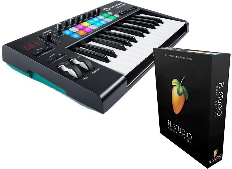 Novation Launchkey 25 Mk2+Fl Studio 20 Signature Bundle Box - Ceny i ...