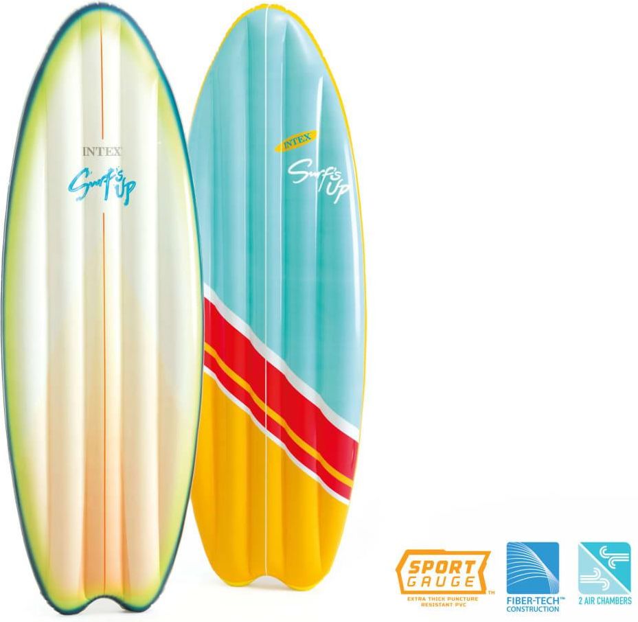 Intex Dmuchane Deski Surfingowe Surfs Up Mats 178X69Cm 2 Szt. - Ceny i ...